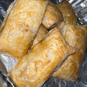 Homemade Haitian Pastry Patties, Pate Ayisyen, Haitian Bakery, Haitian ...