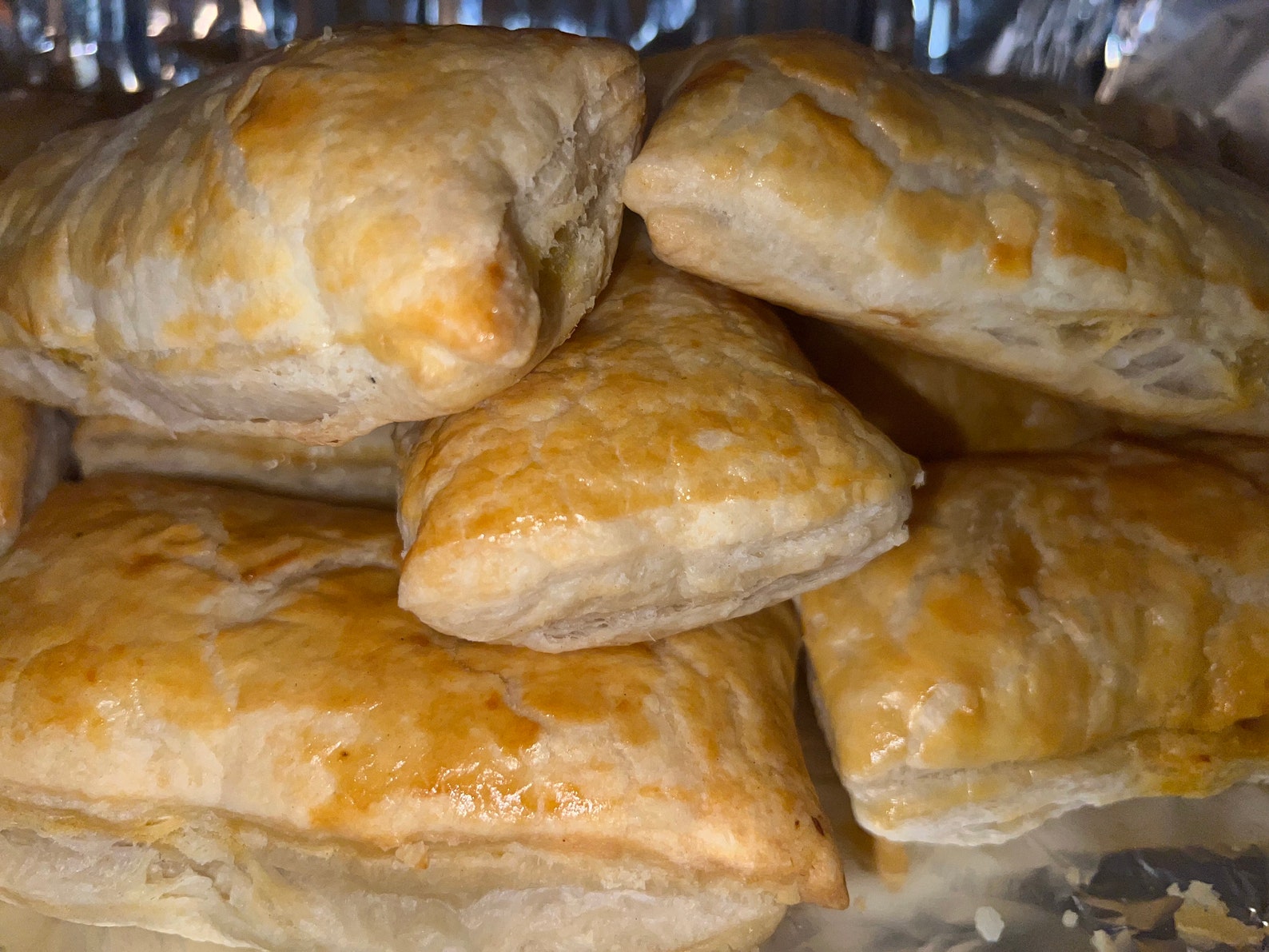 Homemade Haitian Pastry Patties, Pate Ayisyen, Haitian Bakery, Haitian ...