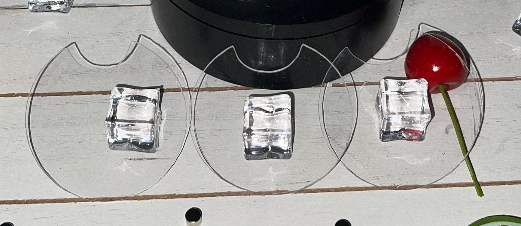 3D Acrylic Disc Blank, Tumbler Toppers, Tumbler Topper Blanks, 3D ...