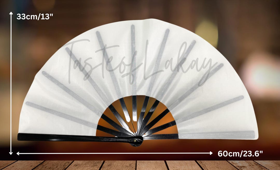 3pcs + Fan, 13 Inch Large Sublimation Hand Clack Fan,diy Printing ...