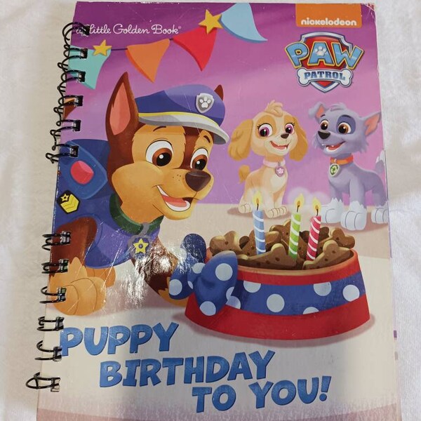 Paw Patrol Notebook - Etsy