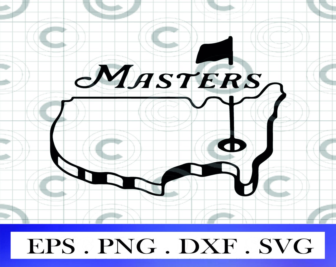 Masters Golf Party Svg Png Vector masters Party Birthday Golf - Etsy
