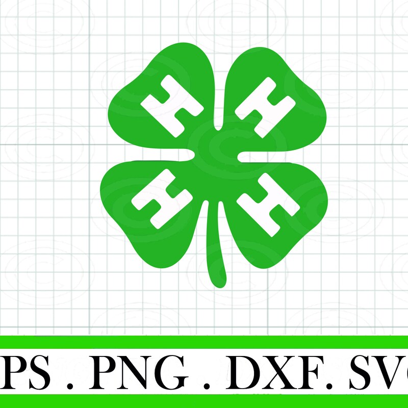 4h Svg - Etsy