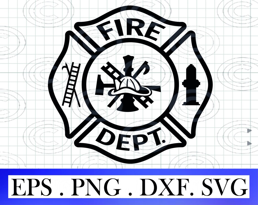 Fire Department Svg Png, Fireman Svg, Fire Department Svg, Fire Fighter ...