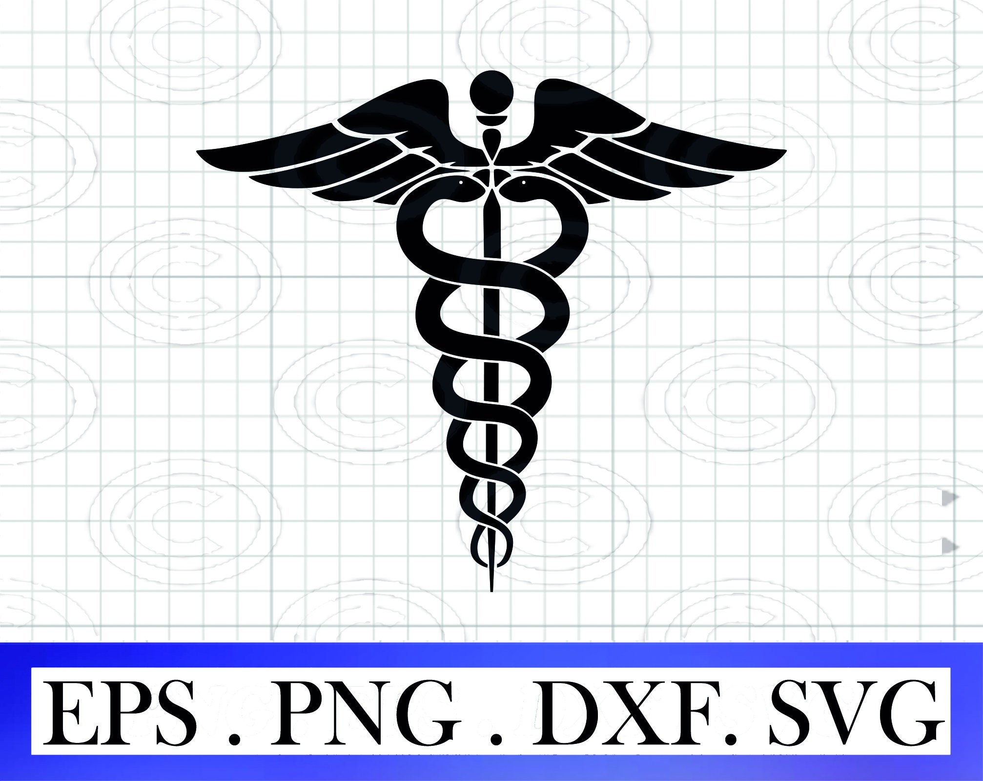 Símbolo médico svg png, Caduceo Svg ? MD Svg, símbolo médico clip art ...