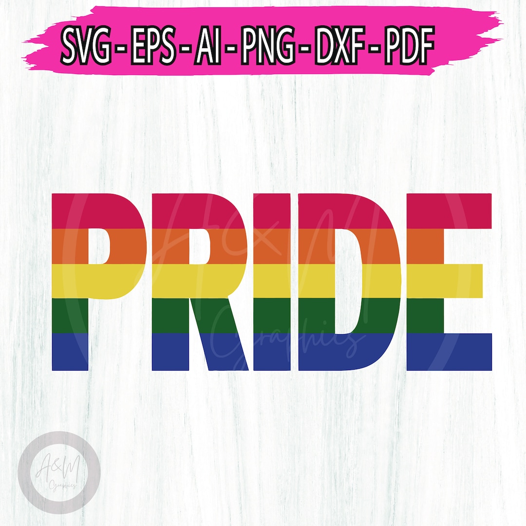 Pride Rainbow Svg Png, Pride Rainbow Svg, Rainbow Heart Svg, Human ...