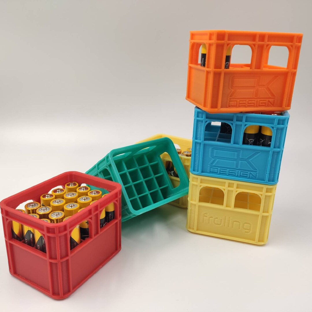 Mini Beer Crates Set for Storing Batteries Set of 2 or 5 - Etsy