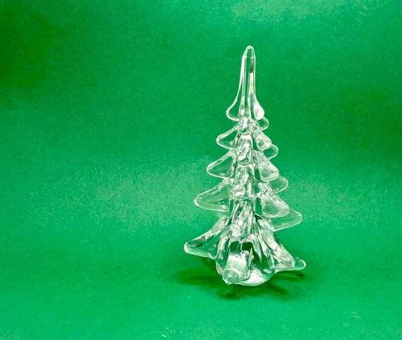 Contemporary Asian Lead Crystal Art Glass Icey Miniature - Etsy