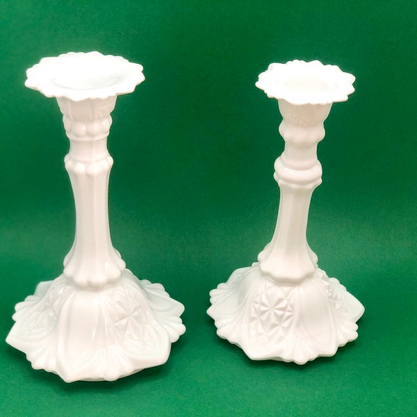 Milk Glass Candle - Etsy