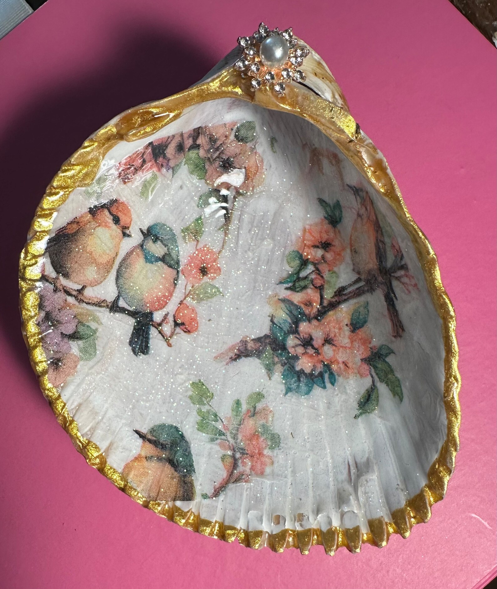 Florida Cockle Shell Trinket Dish - Etsy