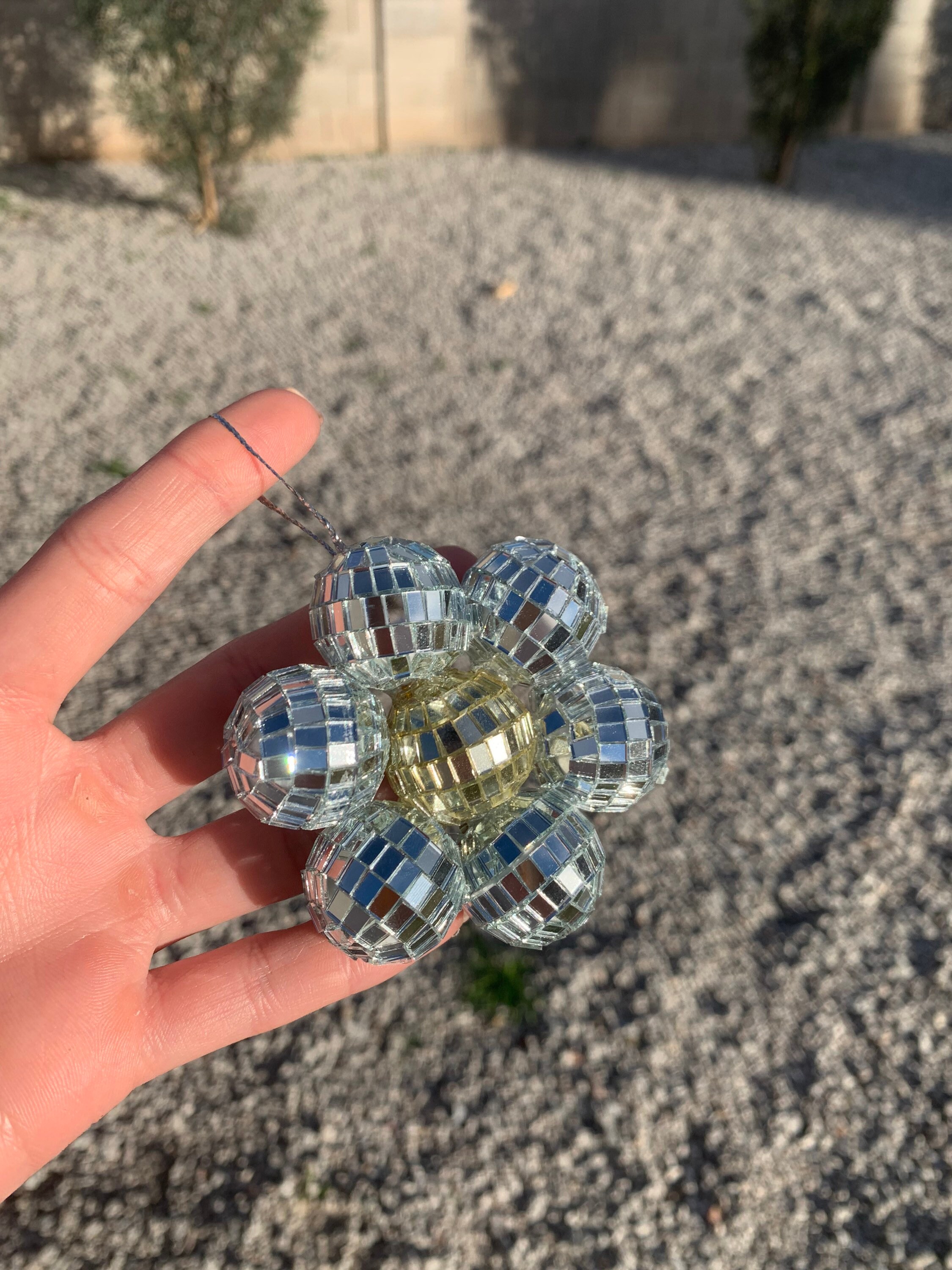 Daisy Disco Ball Window Hang Car Hang Decor - Etsy