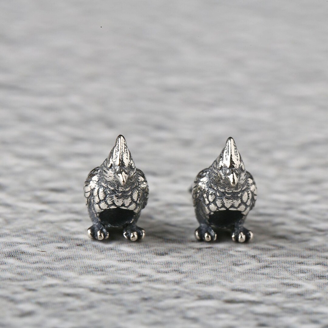 Bird Bead, Magpie Bead, Spacer Bead, S925 Sterling Silver, Silver Bead ...