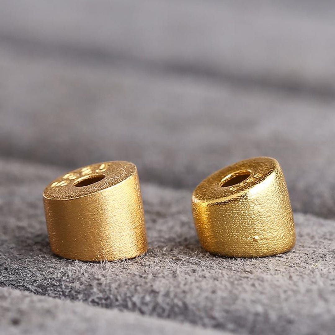 Bevel Bead, Tube Bead, Spacer Bead, S925 Sterling Silver, Sterling ...