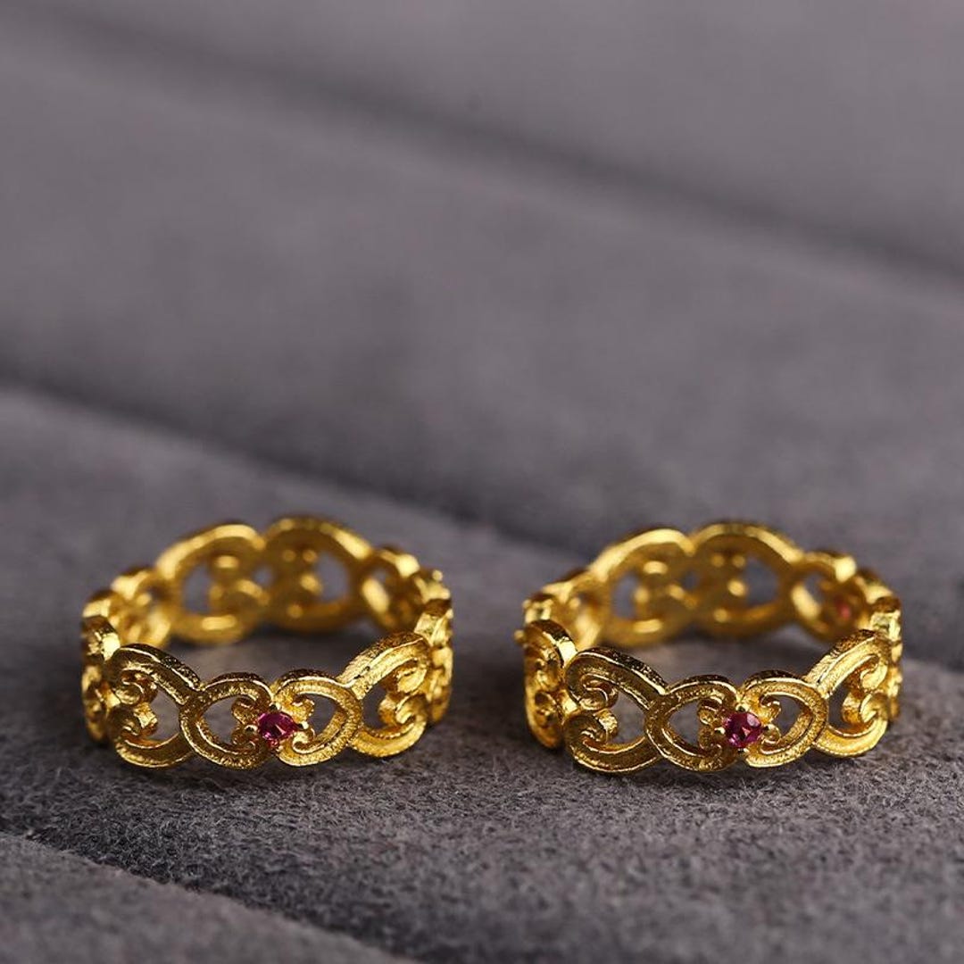 Ring Bead, Hollow Bead, Flower Bead, Jump Ring, Spacer Bead, S925 ...