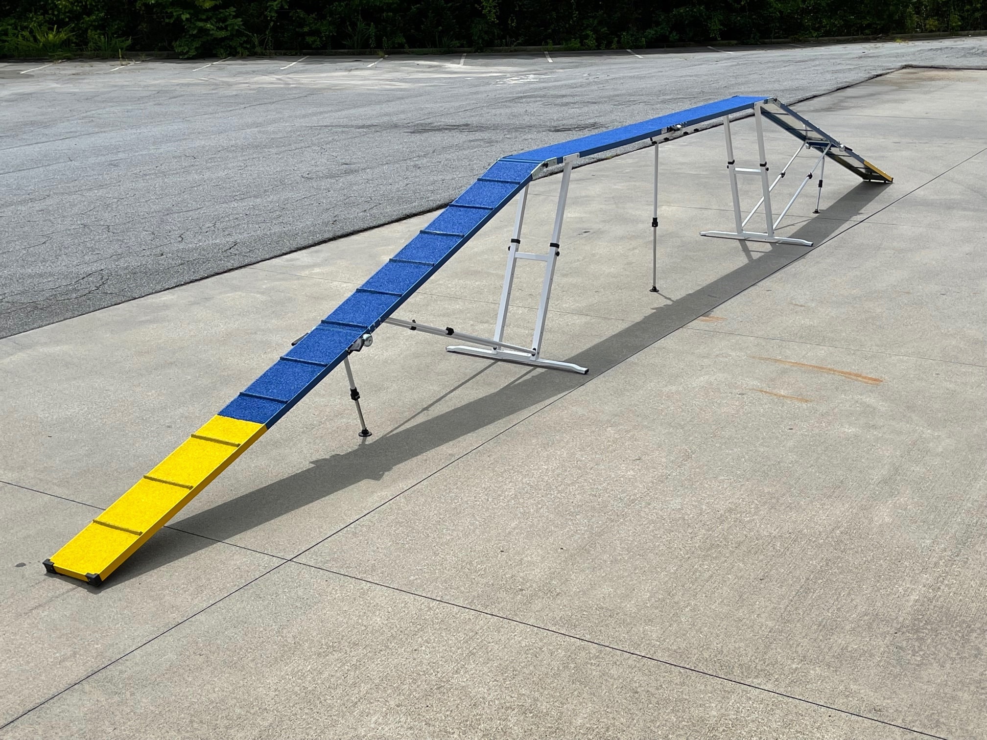 Dog Agility 12' X 12" AKC Competition Sized Dog Agility Dog Walk, in ...