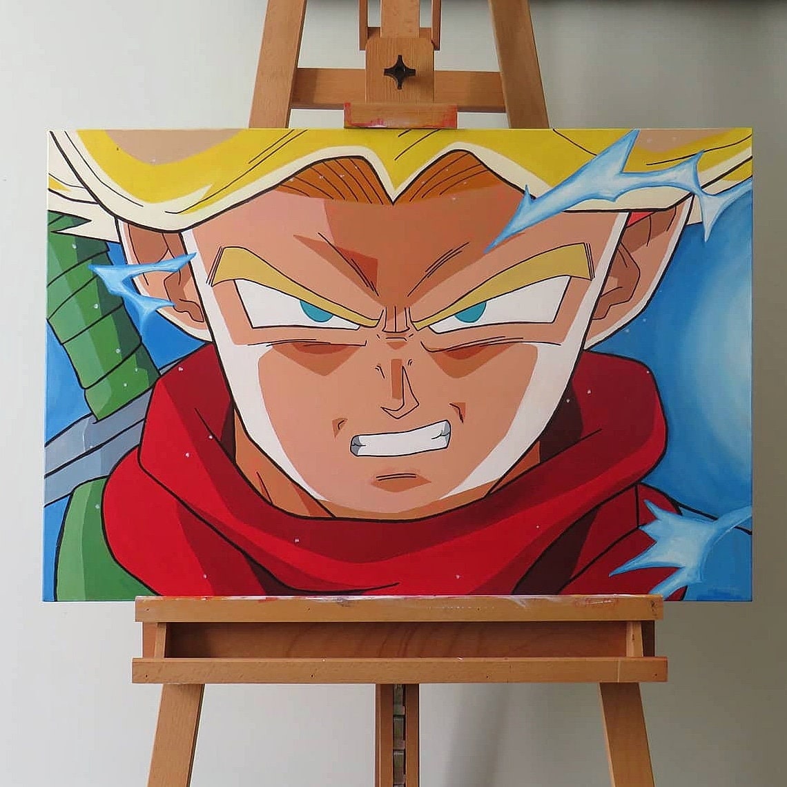 Trunks Acrylic Painting - Etsy