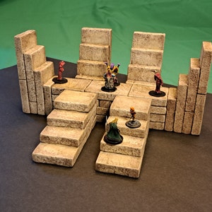 Dungeon Stackers, D&D Terrain, Versatile, Modular, Hand Crafted ...