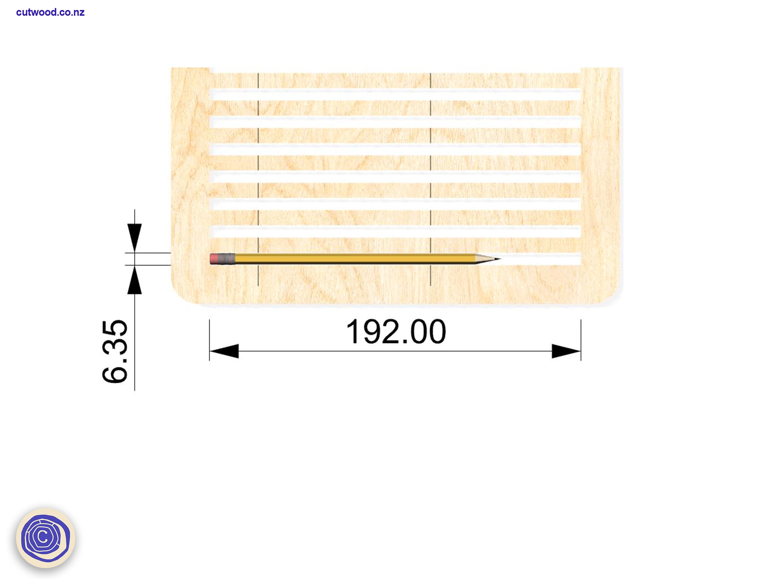 Pencil Jig for Laser Engraving Laser Cut Digital File | Etsy