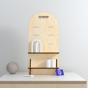 Adjustable Display Stand for Glowforge, CNC, Laser Cut SVG - Etsy