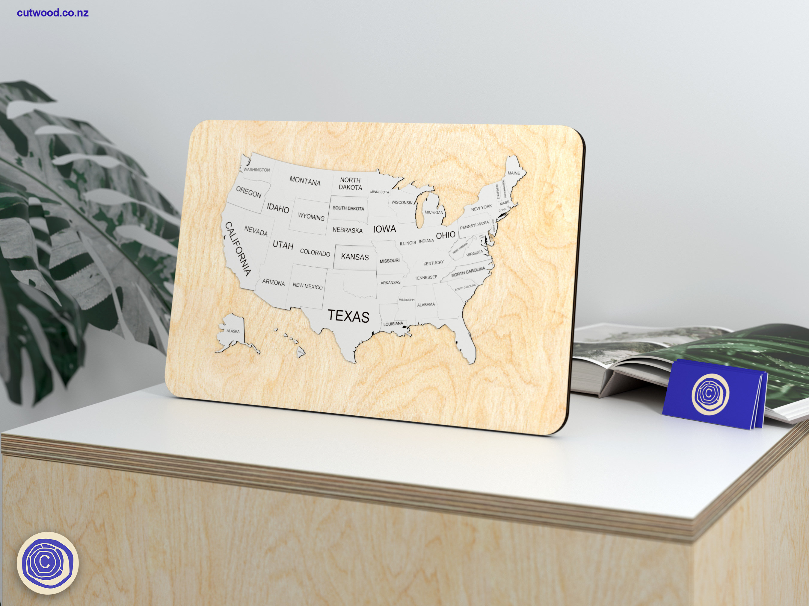 United States of America MAP USA Picture Frame Svg for - Etsy