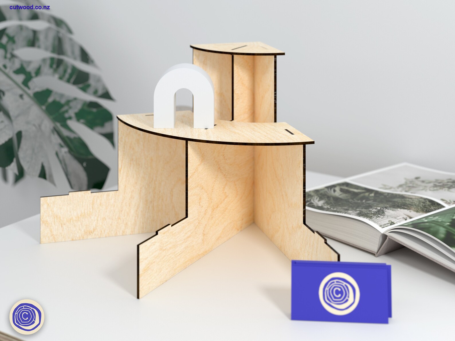 Corner Retail Counter Display Stand Digital File Ai SVG EPS - Etsy