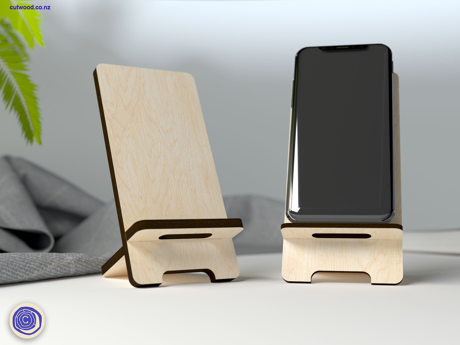 Phone Stand Digital File Ai SVG EPS Laser Cut Model - Etsy