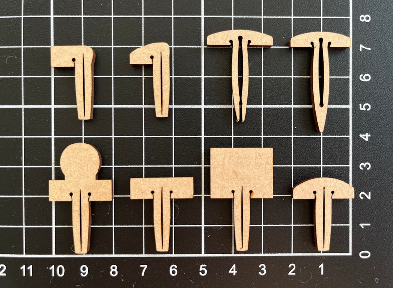 Glowforge Pins Honeycomb Pins Crumb Tray Holding - Etsy