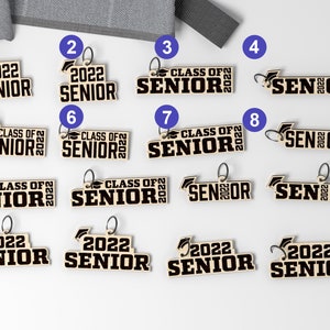 Class of 2022 Senior 2022 Keychain College University SVG, Senior Tag ...