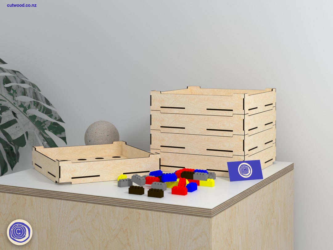 Toy Brick Sifter - Block Sorter and Organizer - Laser Cut File ...
