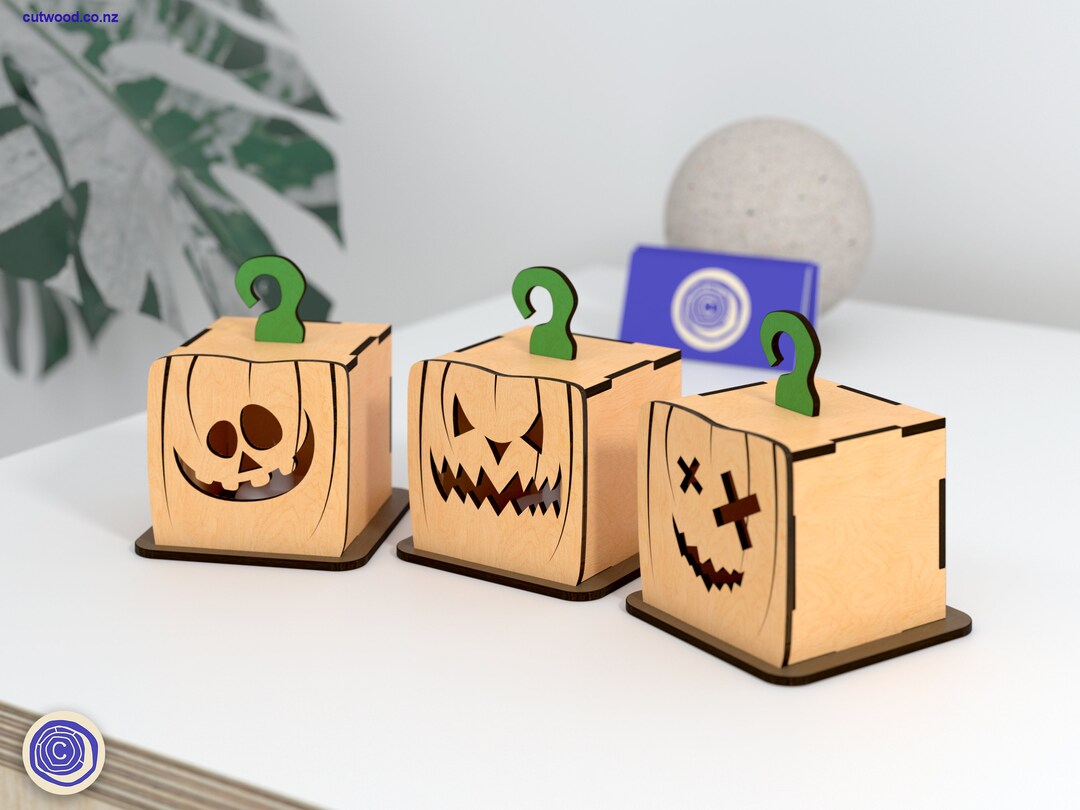 Halloween Pumpkins Digital File - 3 Different Sizes - Ai SVG EPS ...
