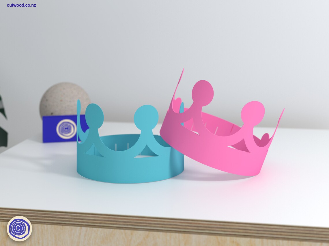 King Crown SVG Cutting Files Laser Cut Files Glowforge - Etsy