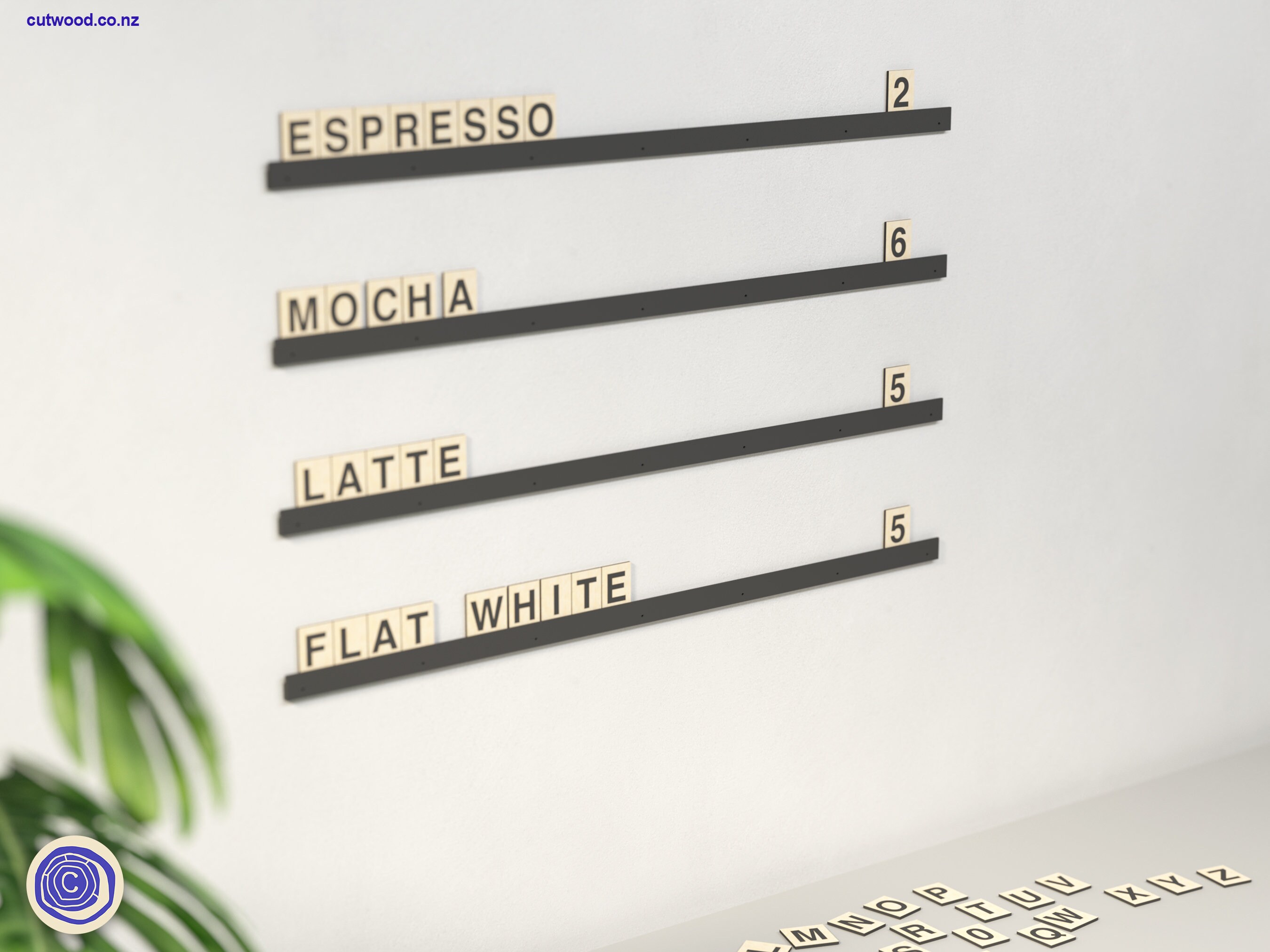 Wooden Letter Board Display Lettering Laser Cut File for - Etsy