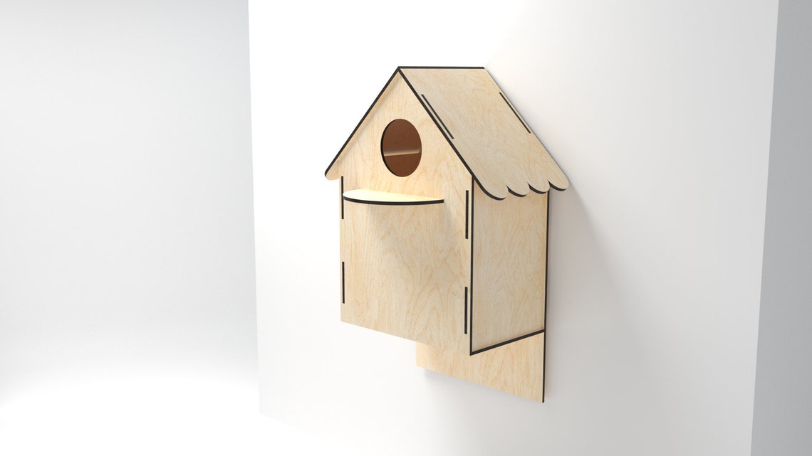 Birdhouse Bird House vector Bird House laser cut BirdHouse | Etsy