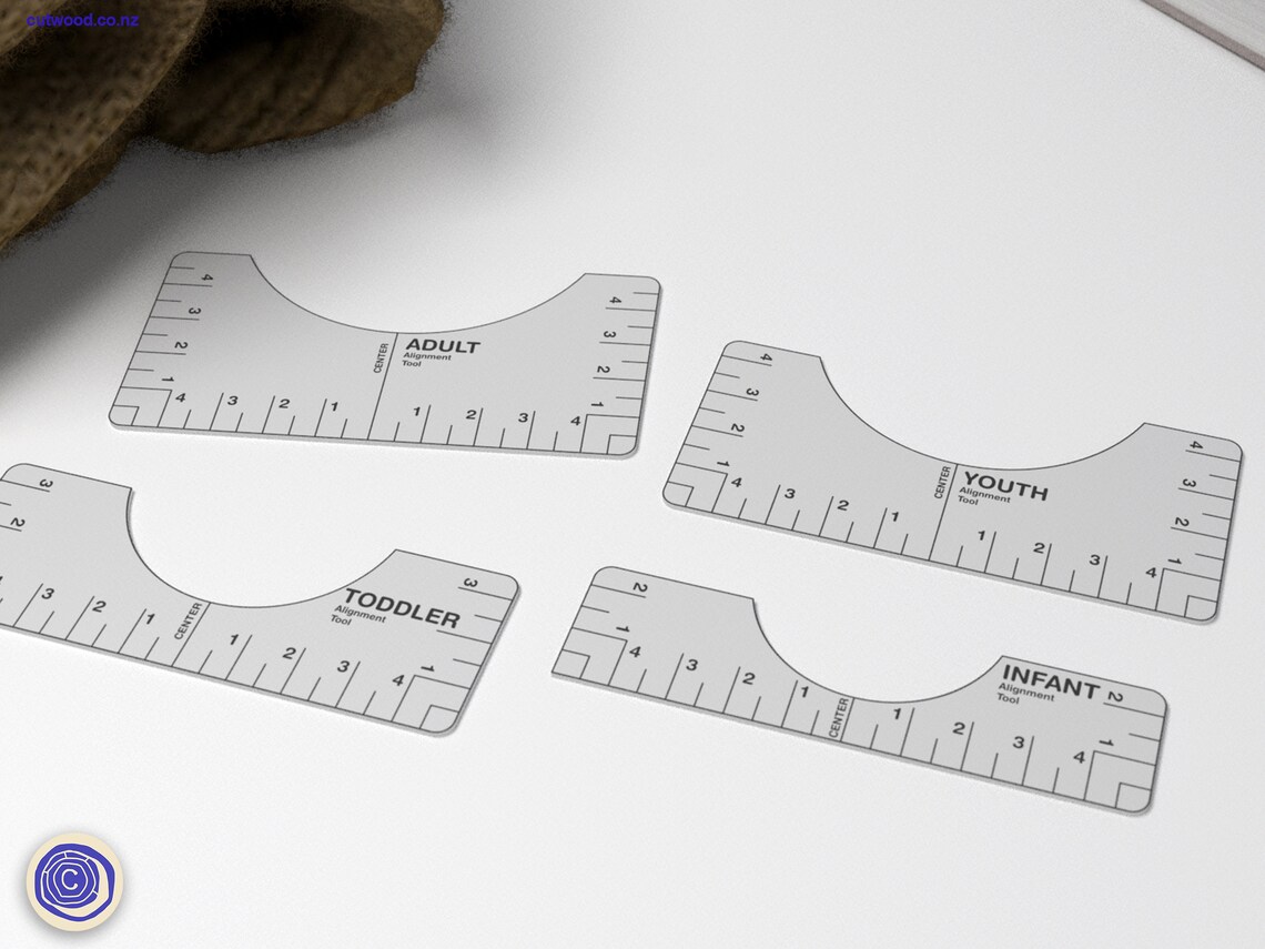T-shirt Alignment Tool Ruler Bundle Shirt Placement Guide | Etsy