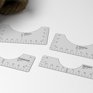 T-shirt Alignment Tool- Ruler Bundle, Shirt Placement Guide - Glowforge ...