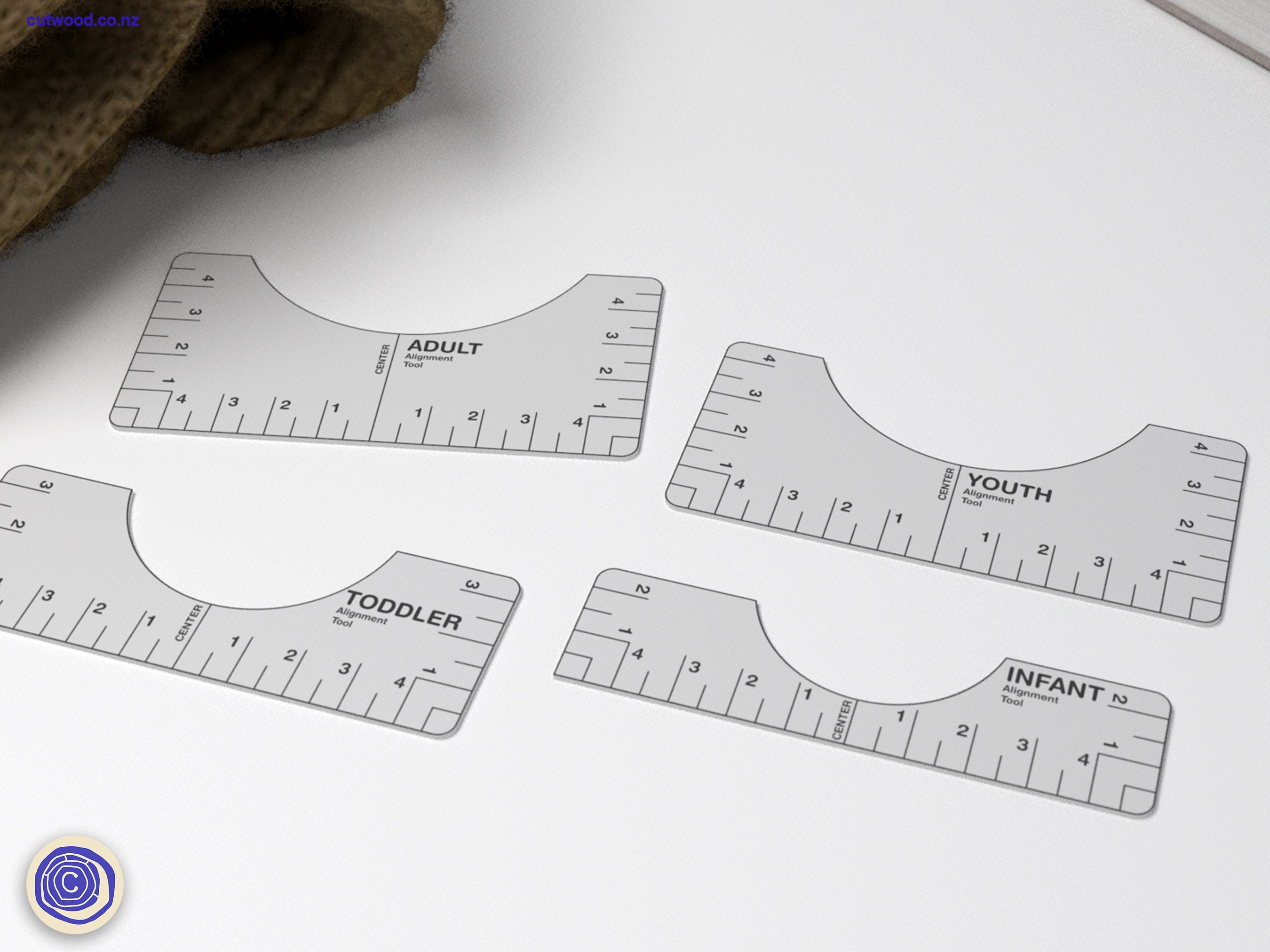 T-shirt Alignment Tool Ruler Bundle Shirt Placement Guide - Etsy