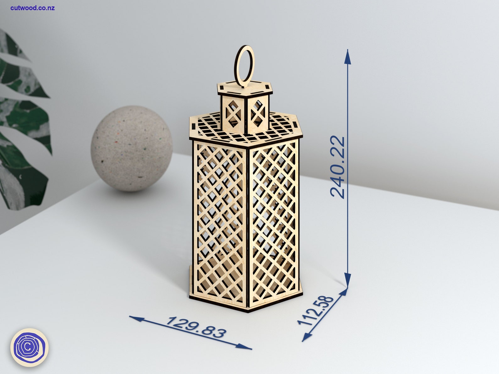 Laser Cut Lantern Wooden Decorative Tealight Holder - Etsy