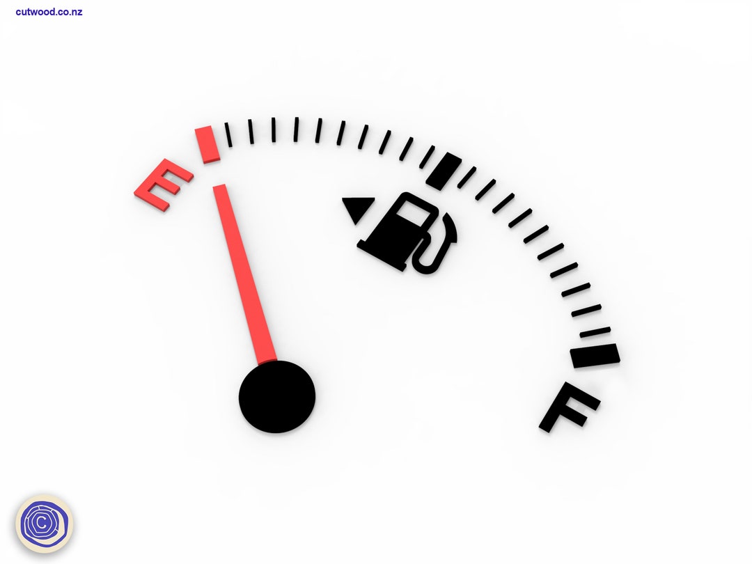 Fuel Gauge SVG - for Print, Digital Files, Laser Cut, Glowforge, Cut ...