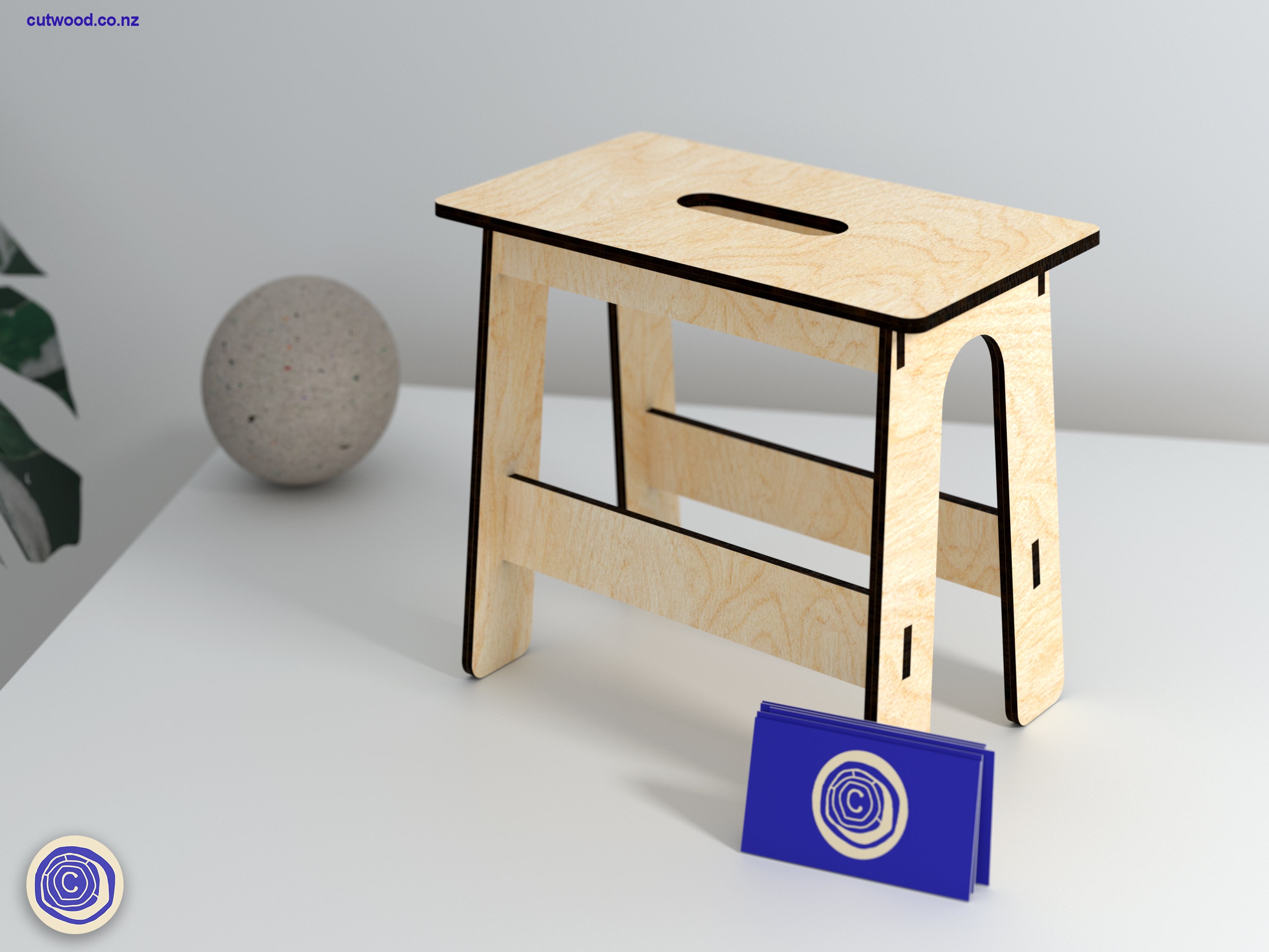 Farmers Stool Display Stand Digital File Ai SVG EPS | Etsy