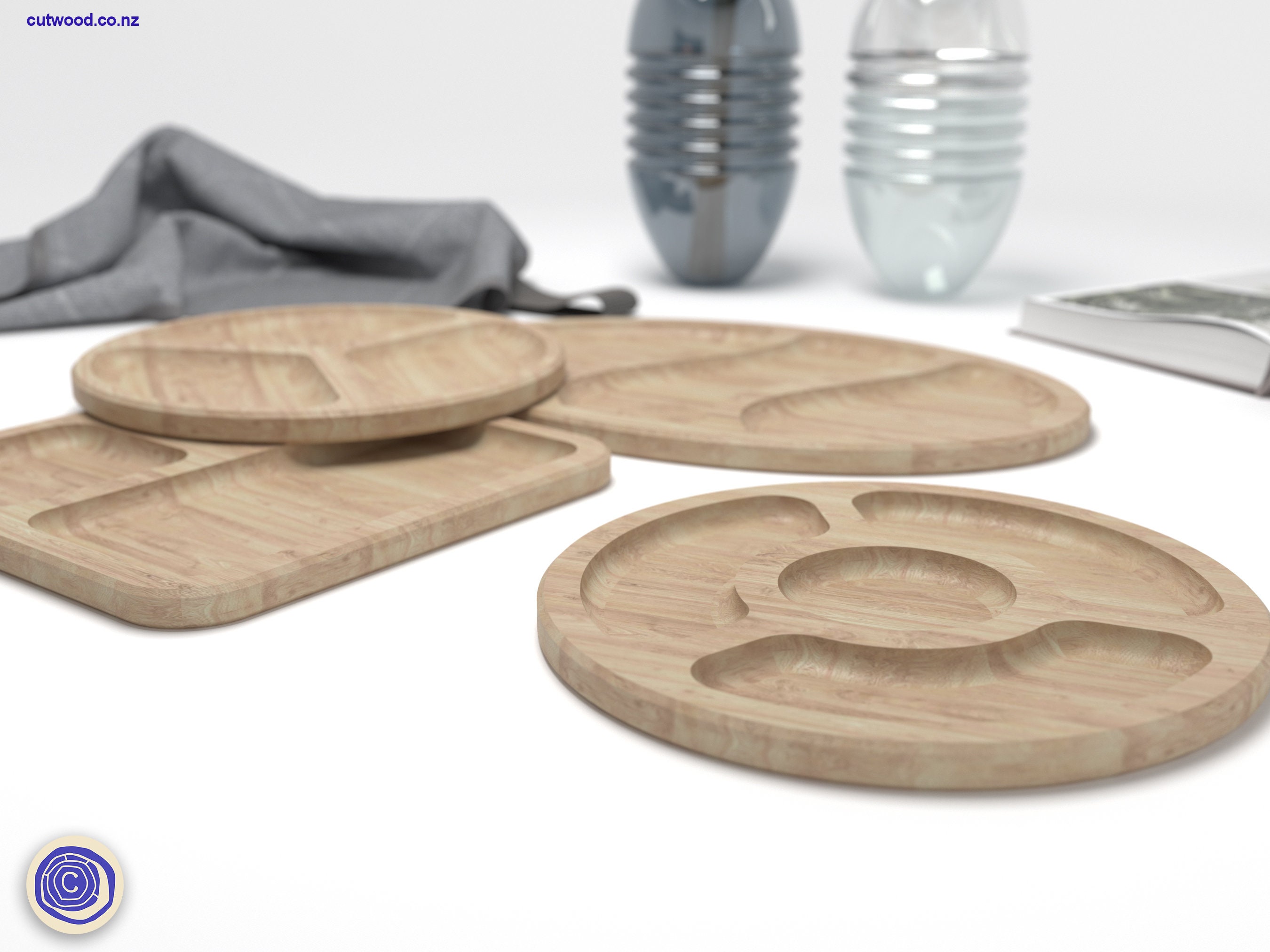 CNC File Wood or Serving Plate Cnc File/ Stl Serving | Etsy