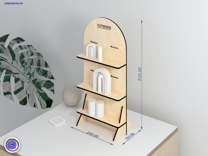Adjustable Display Stand for Glowforge, CNC, Laser Cut SVG - Etsy
