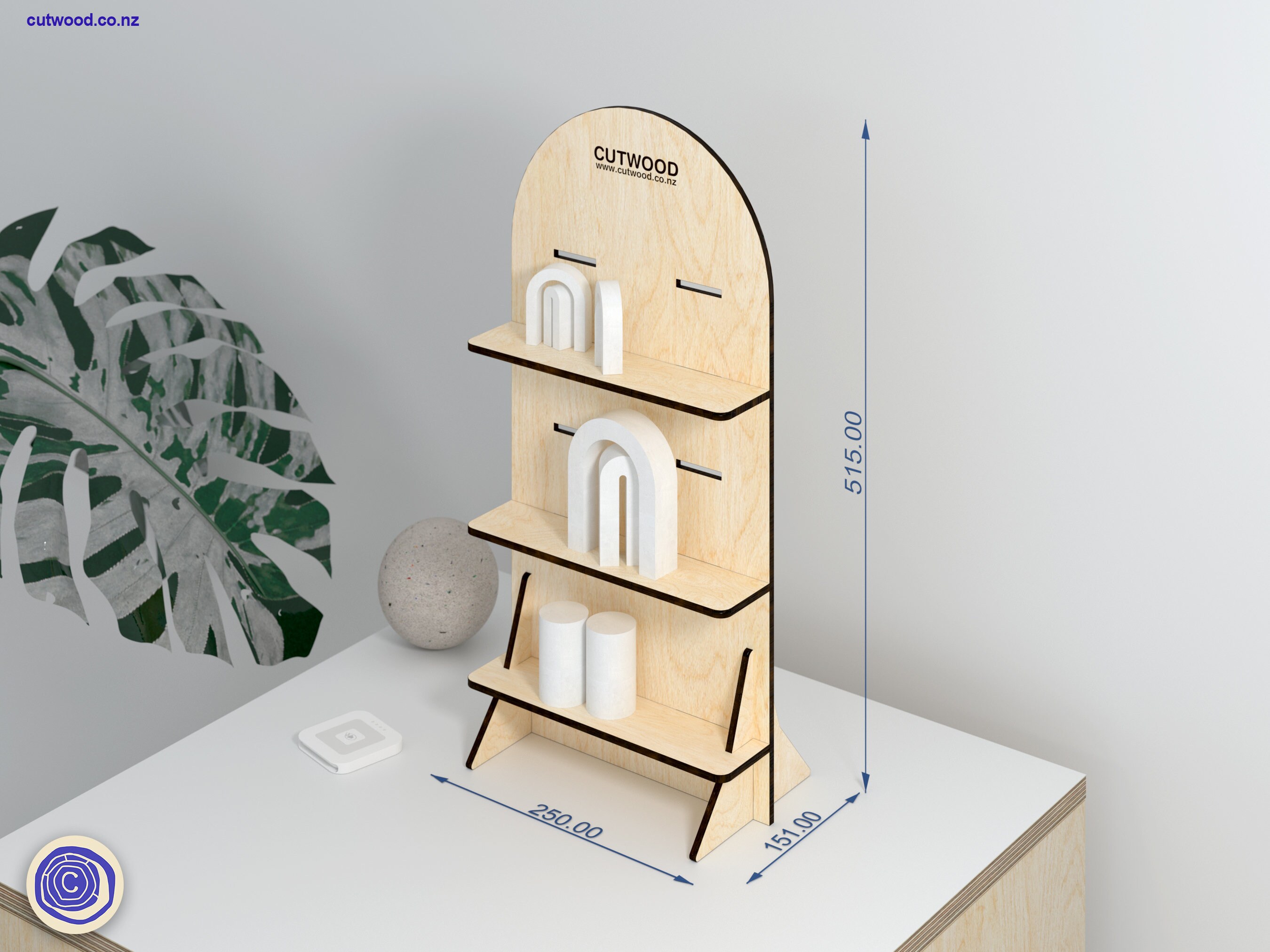 Adjustable Display Stand for Glowforge, CNC, Laser Cut SVG - Etsy