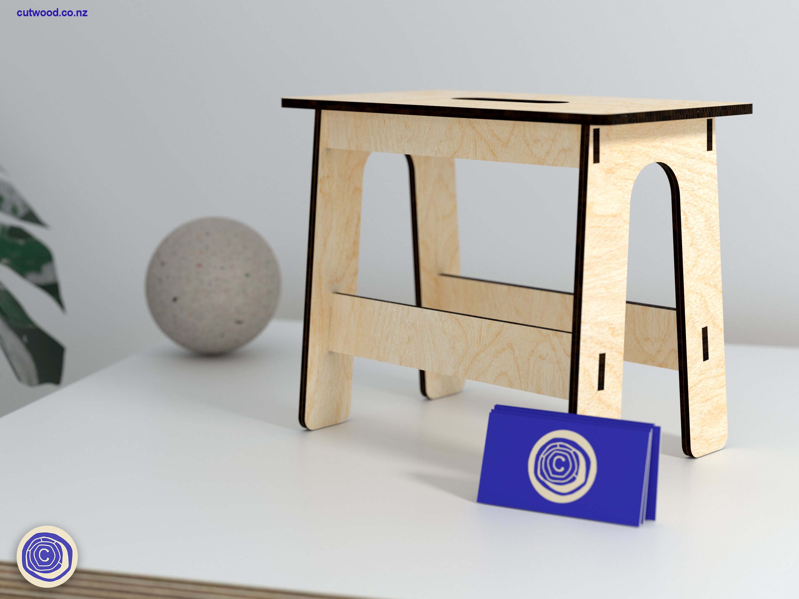 Farmers Stool Display Stand Digital File Ai SVG EPS | Etsy