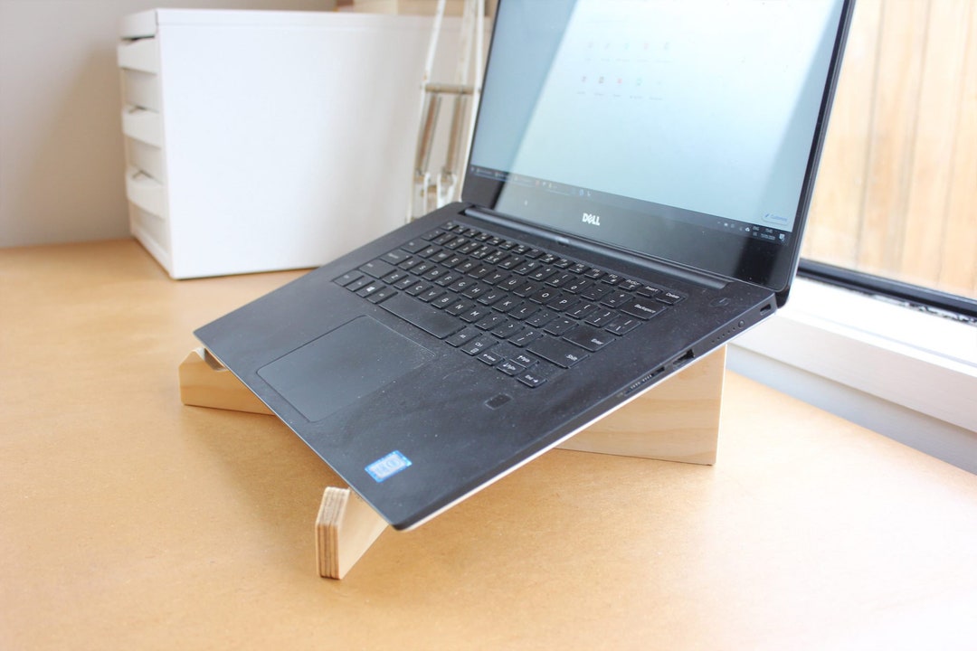 Wood Stand for Laptop - Digital File - for 12 or 18mm - Laser Cutting ...