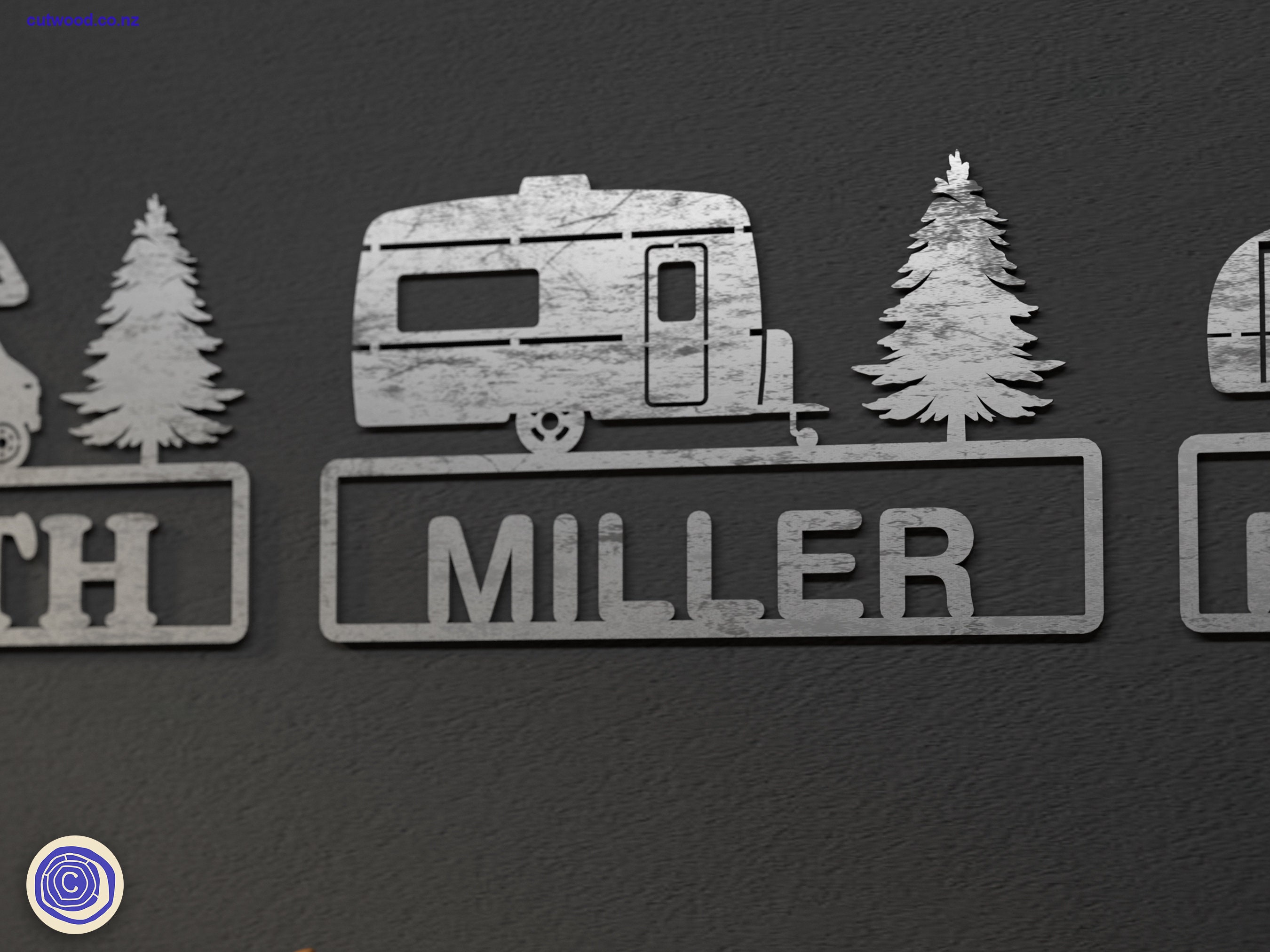RV Camper Monogram dxf svg ai Descarga digital Para - Etsy España