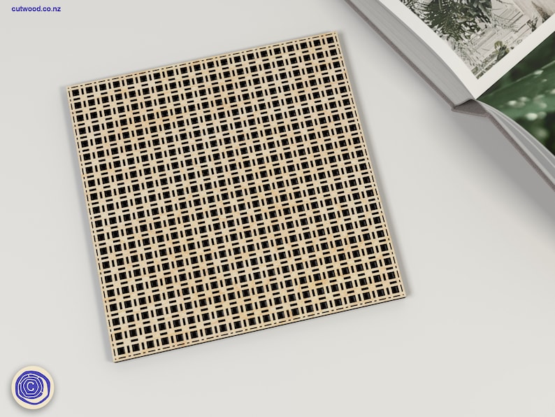 Rattan Cane Weaving Digital Cut Files SVG DXF DWG Ai - Etsy