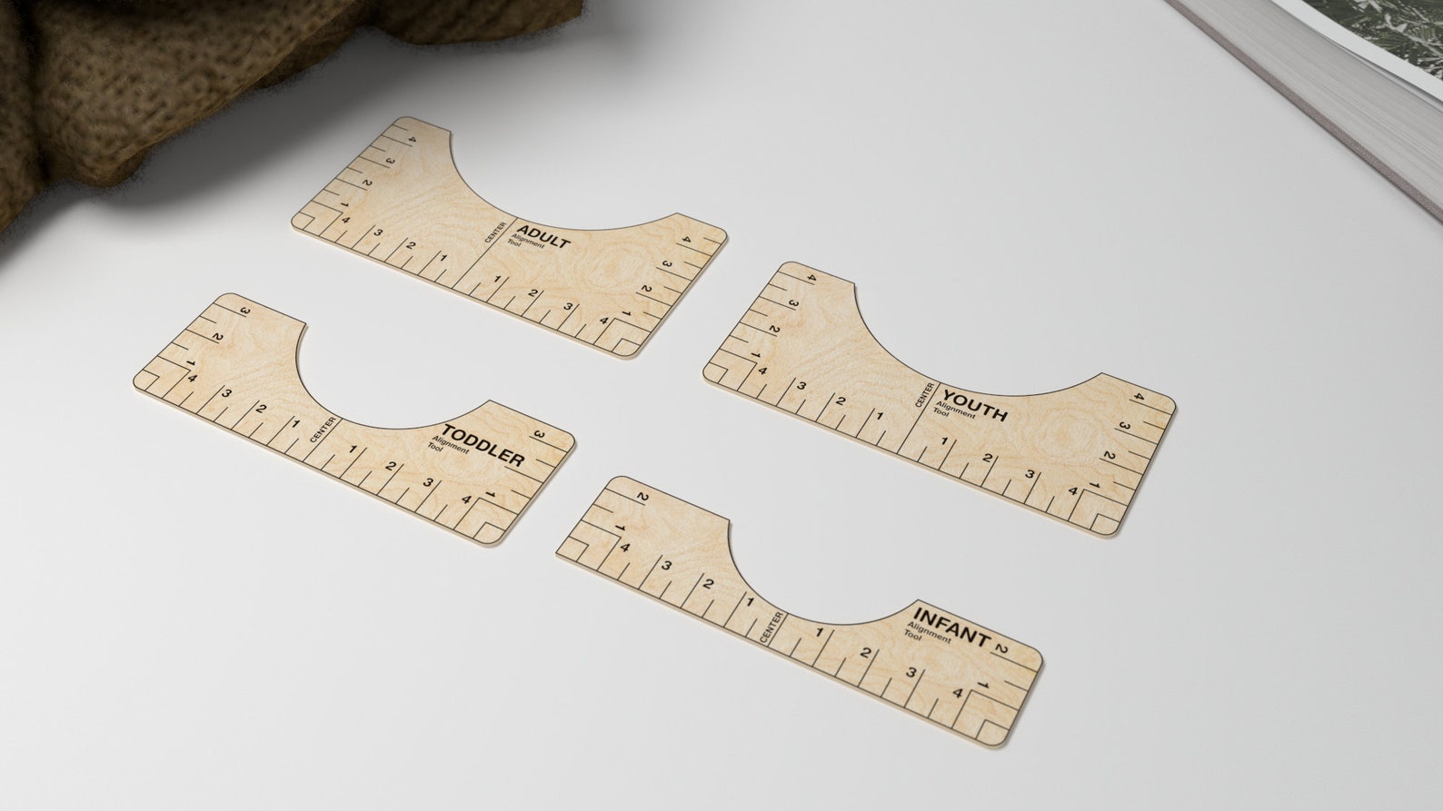 T-shirt Alignment tool Ruler Bundle Shirt Placement Guide | Etsy