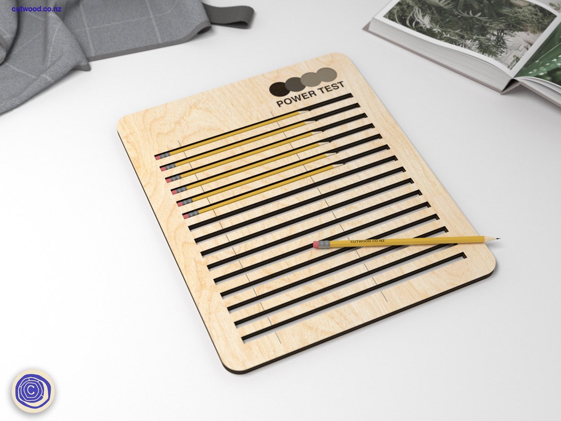 Pencil Jig for Laser Engraving Laser Cut Digital File - Etsy