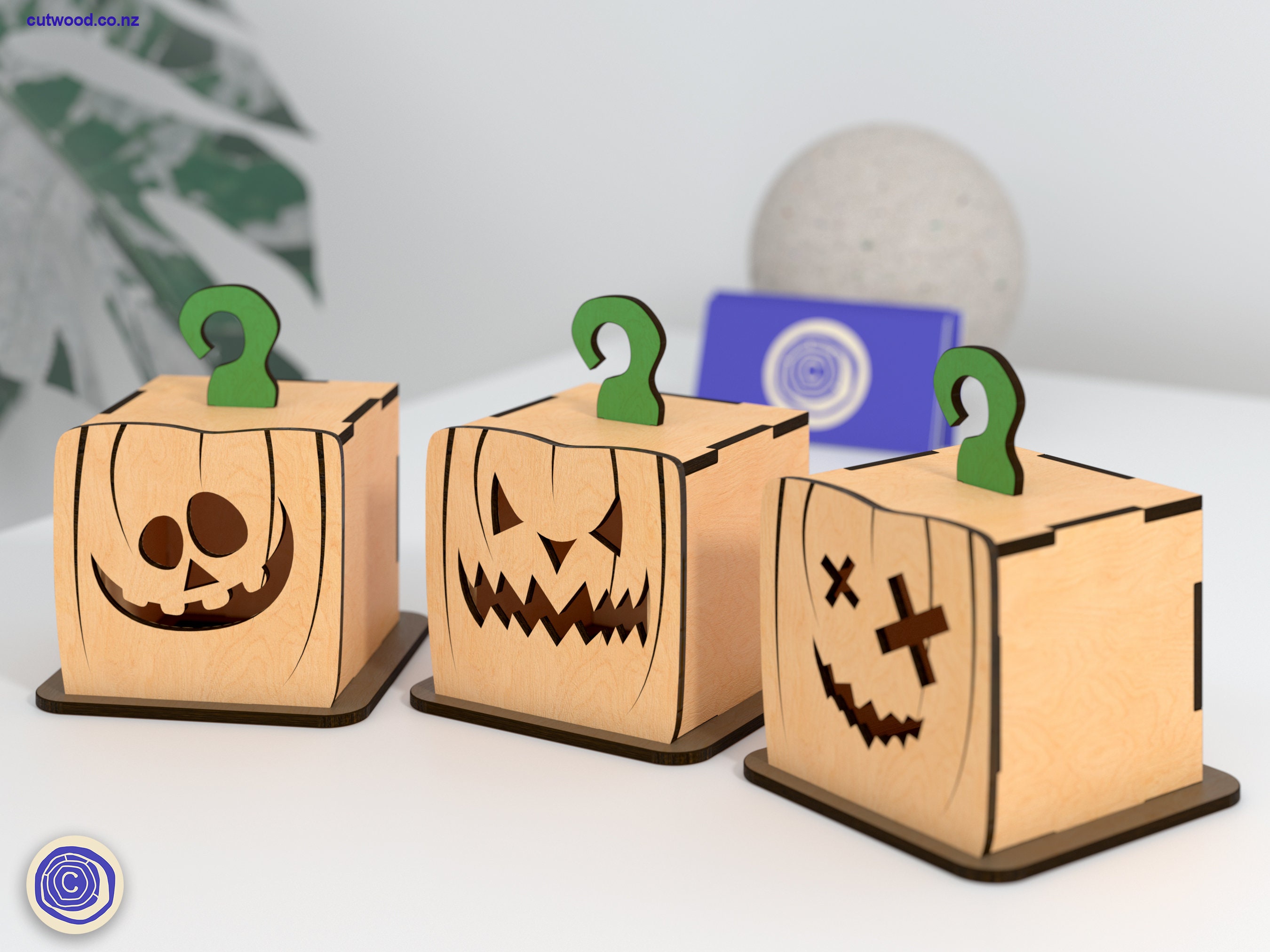 Halloween Pumpkins Digital File 3 Different Sizes Ai SVG - Etsy