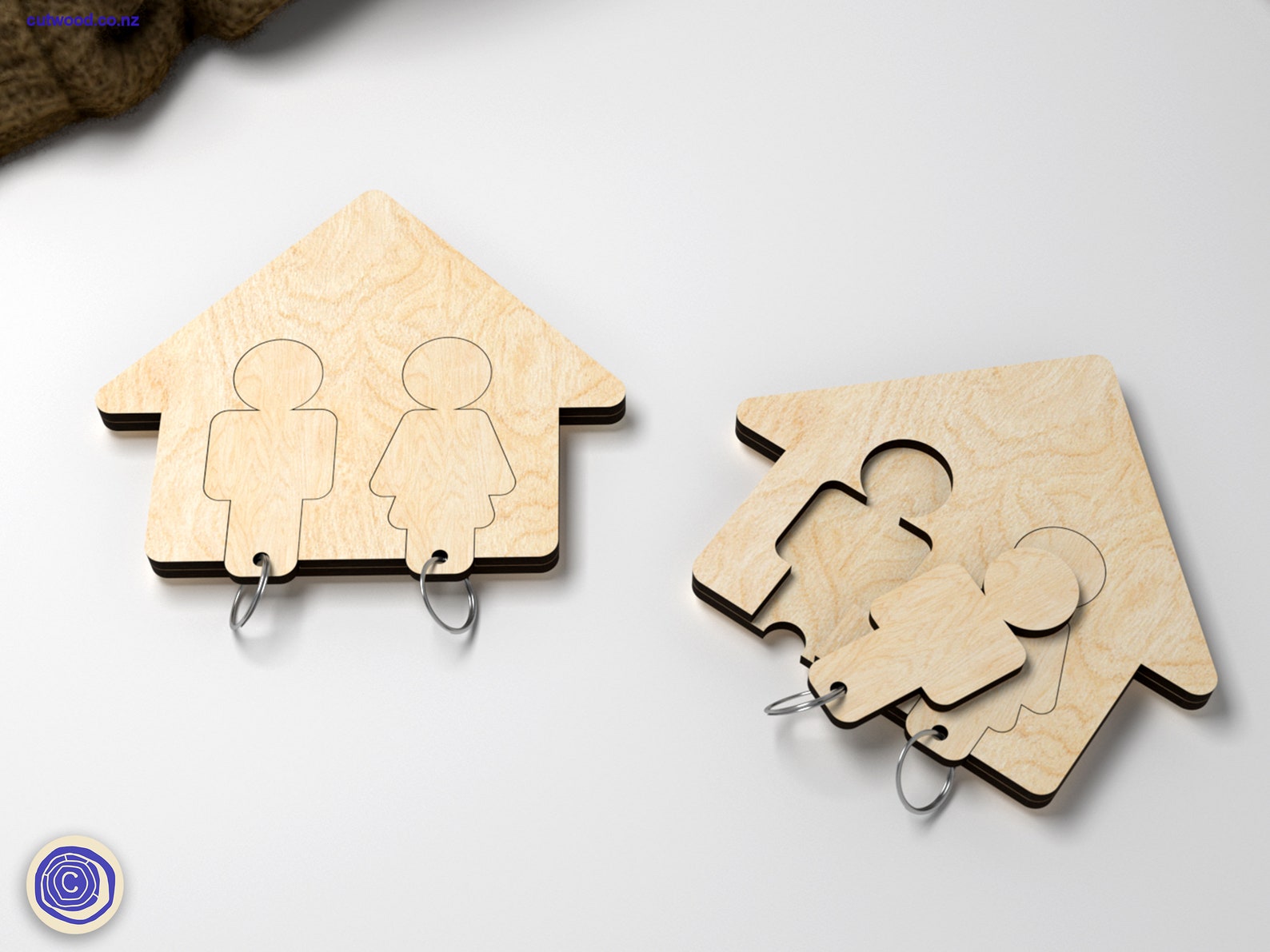 New Home Couples Key Holder Plaque House Warming Couple - Etsy